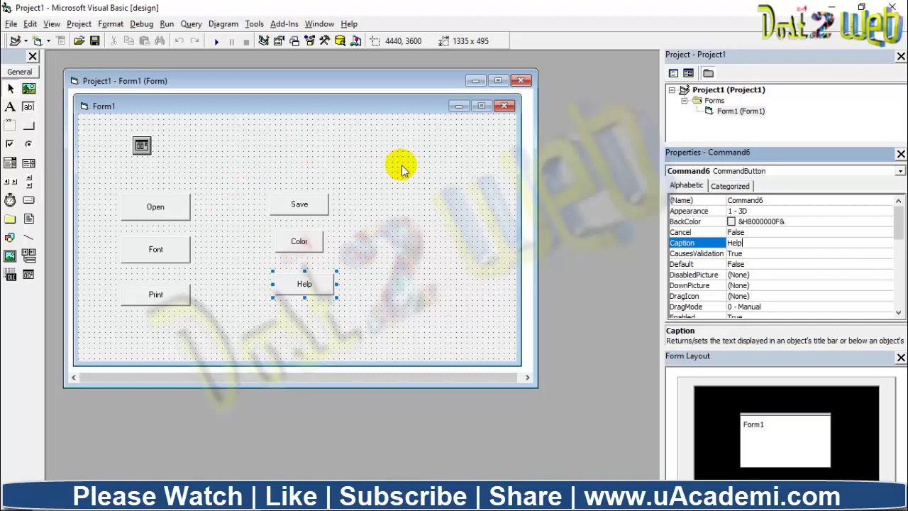 Microsoft Common Dialog Control In Visual Basic 6 Vb 6 Elearning