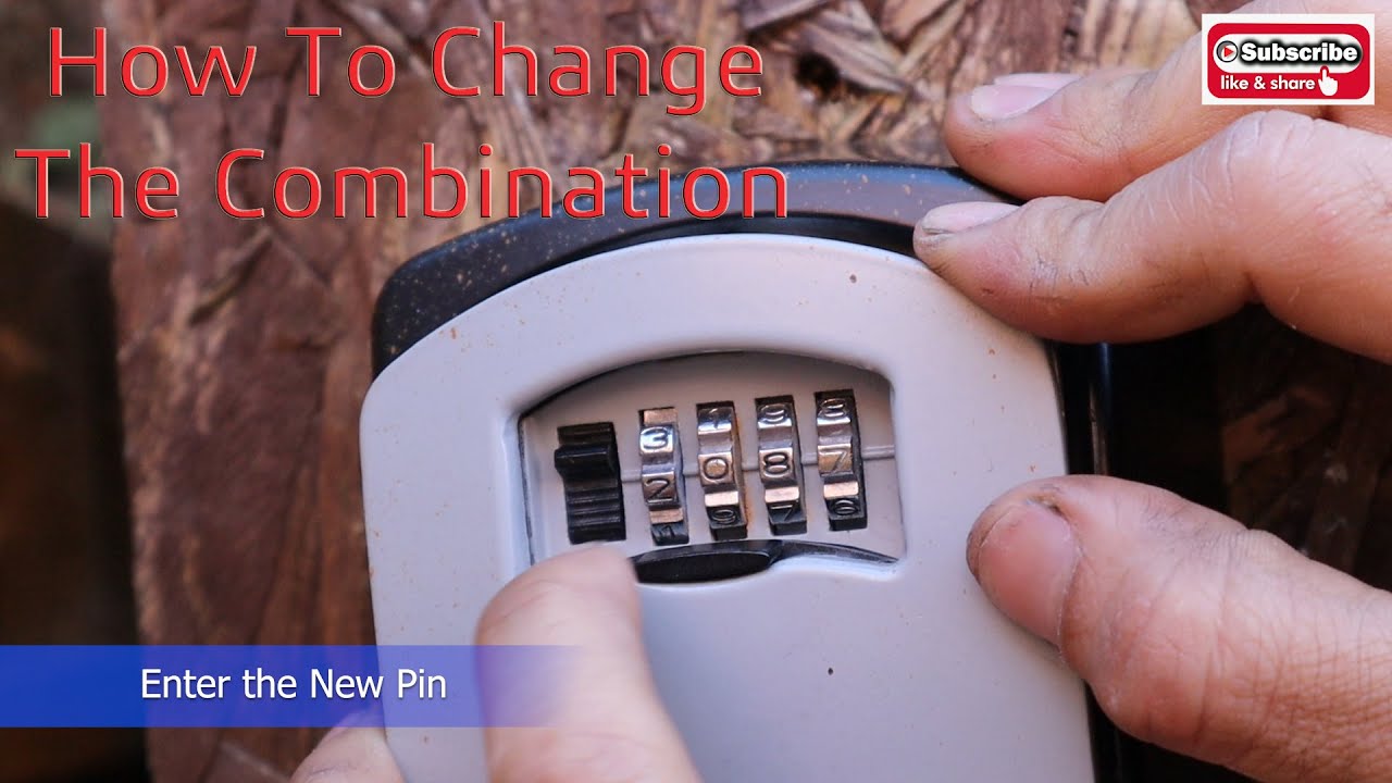 Change Master Lock Lock Box Combination At Christina Button Blog