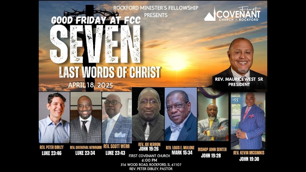Seven Last Words Of Christ Good Friday Service 2025 Youtube