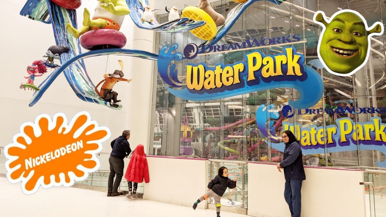 American Dream Mall 2020 Nickelodeon Universe Dreamworks Waterpark