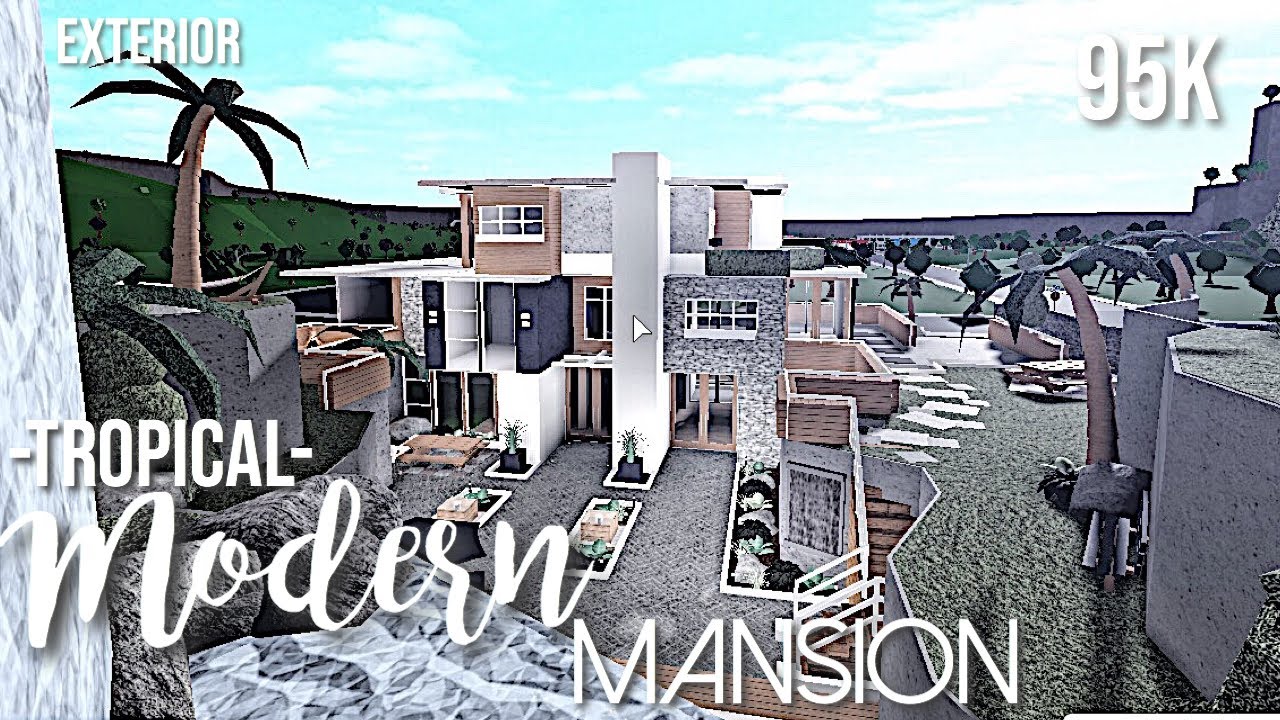 Tropical Modern Mansions Exterior