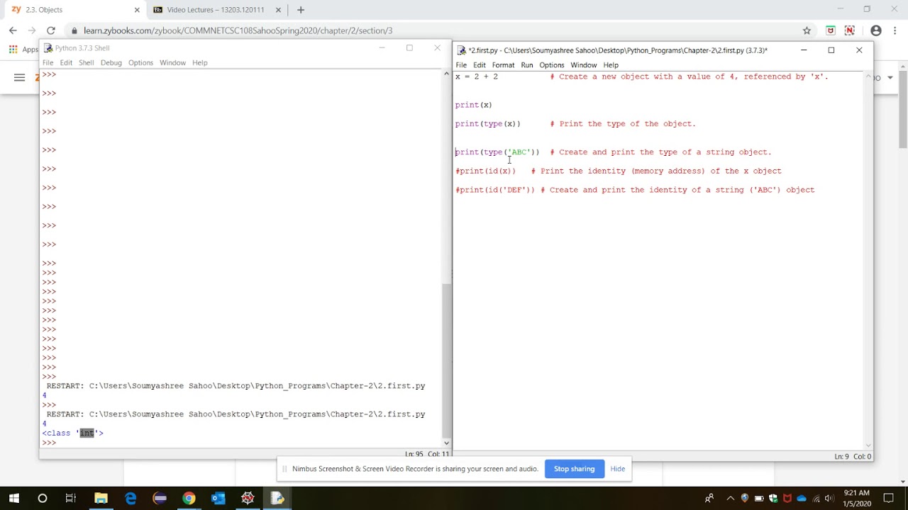 Python Objects Youtube