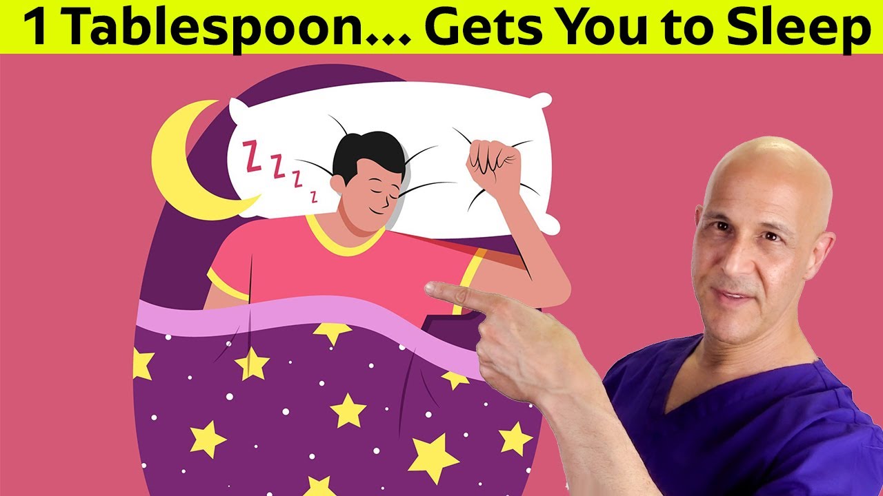 1 Tablespoon Naturally Gets You To Sleep Fast Dr Mandell Youtube