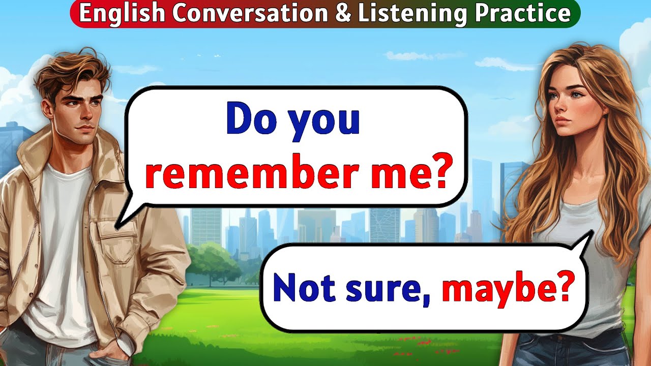English Listening And Speaking Practice English Conversation Listen