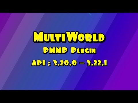 Minecraft Multiworld Plugin Pmmp Review Youtube