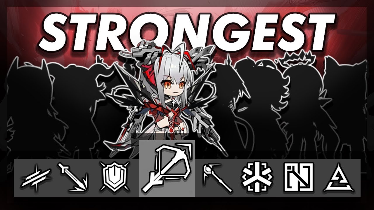 The Strongest Operator For Every Class Arknights Youtube