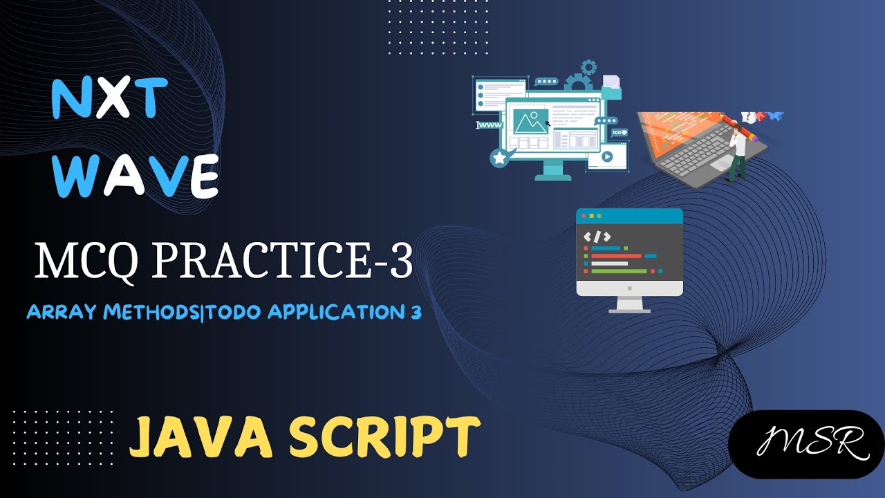 Array Methods Mcq Practice 3 Todos Application 3 Ccbp Nxtwave