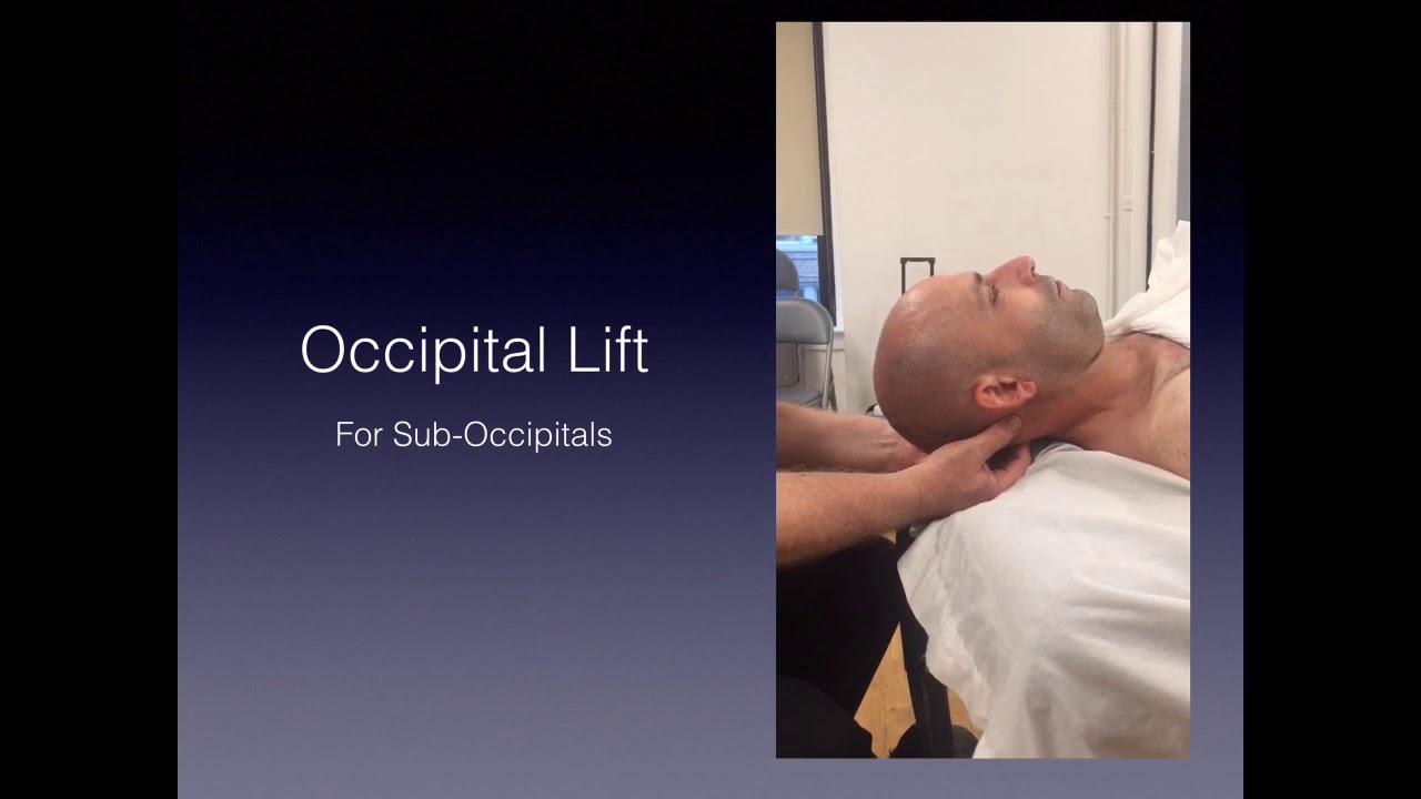 Occipital Lift By Dawe Massage Youtube