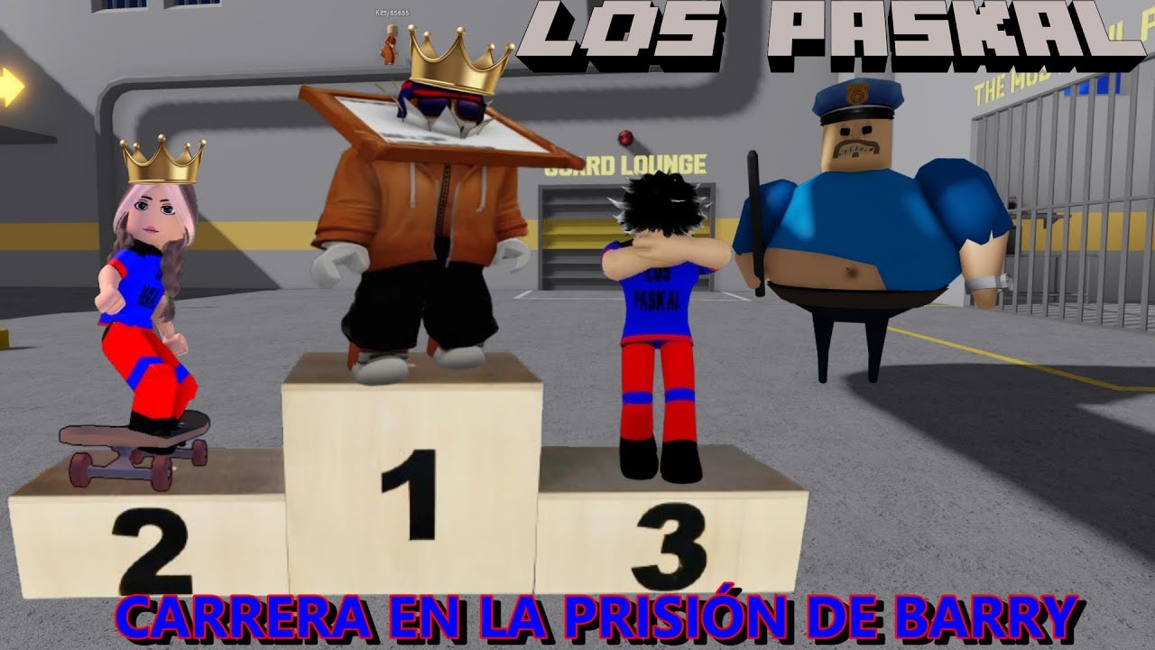 Carrera En La Prisión De Barry En Roblox Youtube