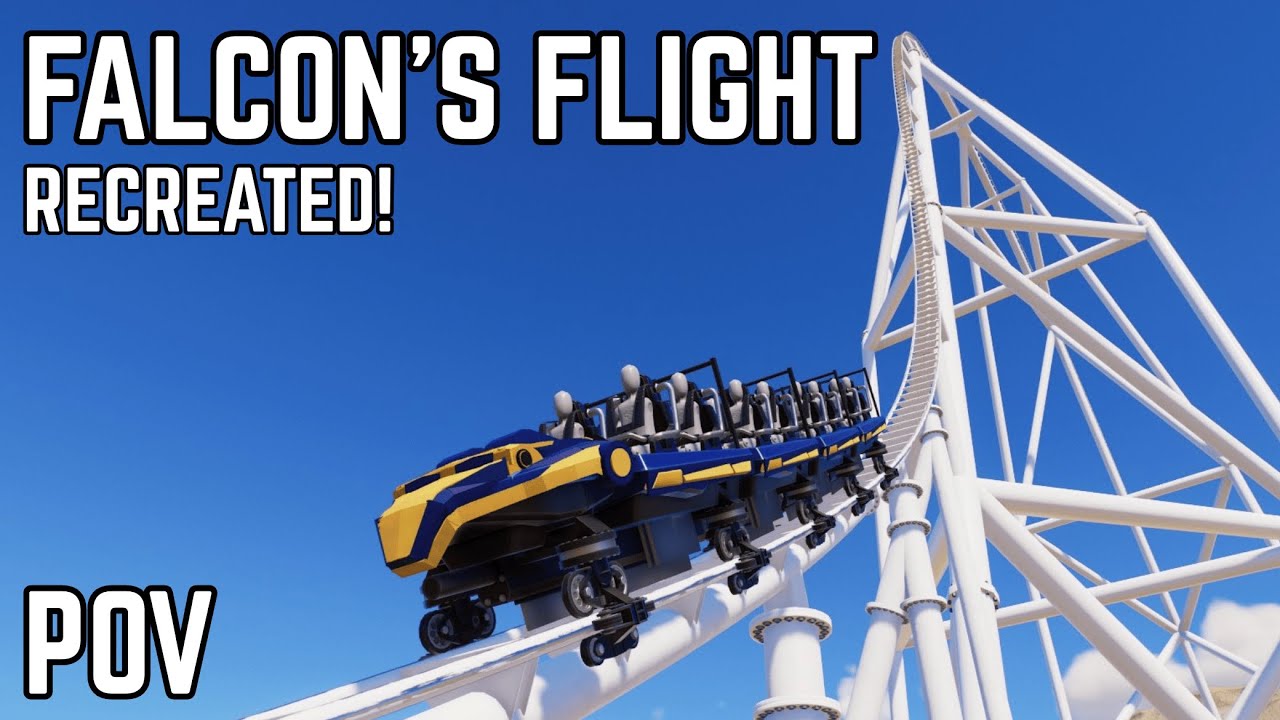 Falcon S Flight Recreation Pov Planet Coaster 2 Youtube