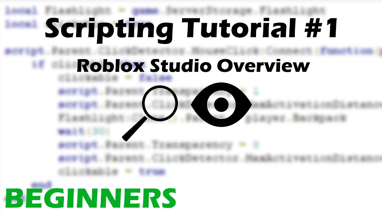 Beginner S Guide To Roblox Scripting 1 Roblox Studio Overview