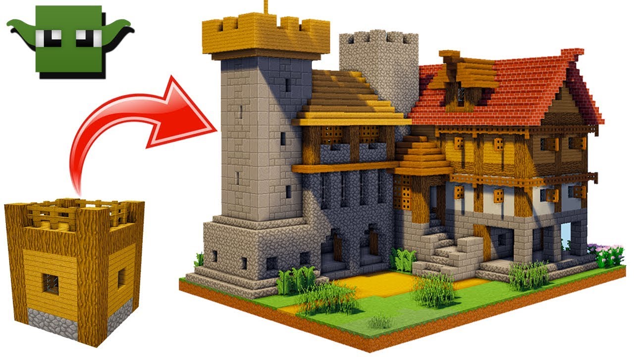 Medieval Minecraft House Tutorial Rolfmama