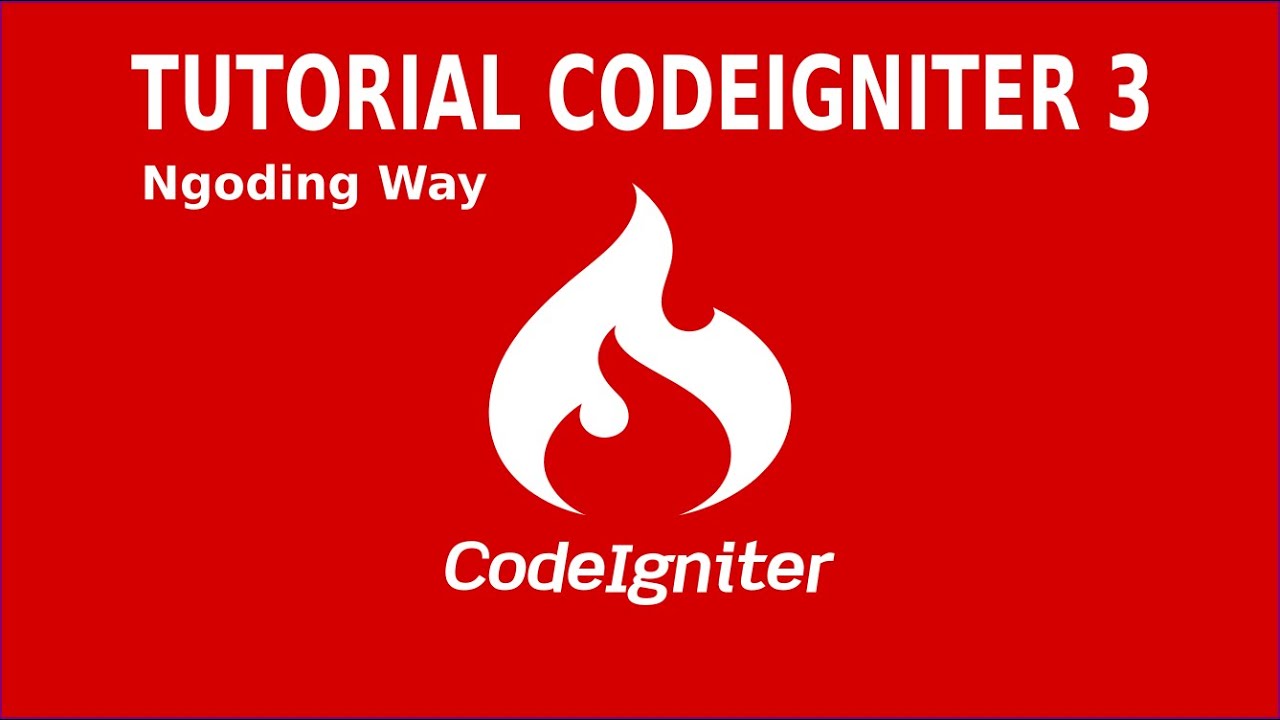 Codeigniter 3 Part 3 Routing Youtube