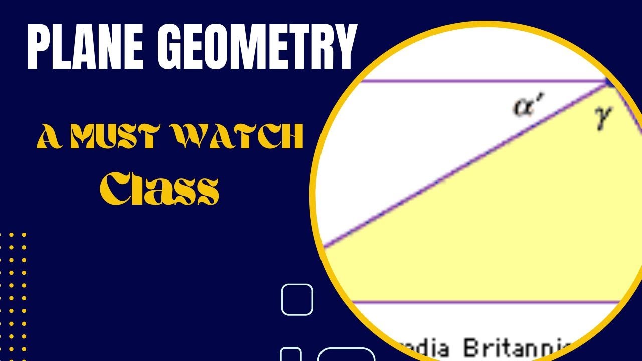 Geometry Plane Geometry Youtube