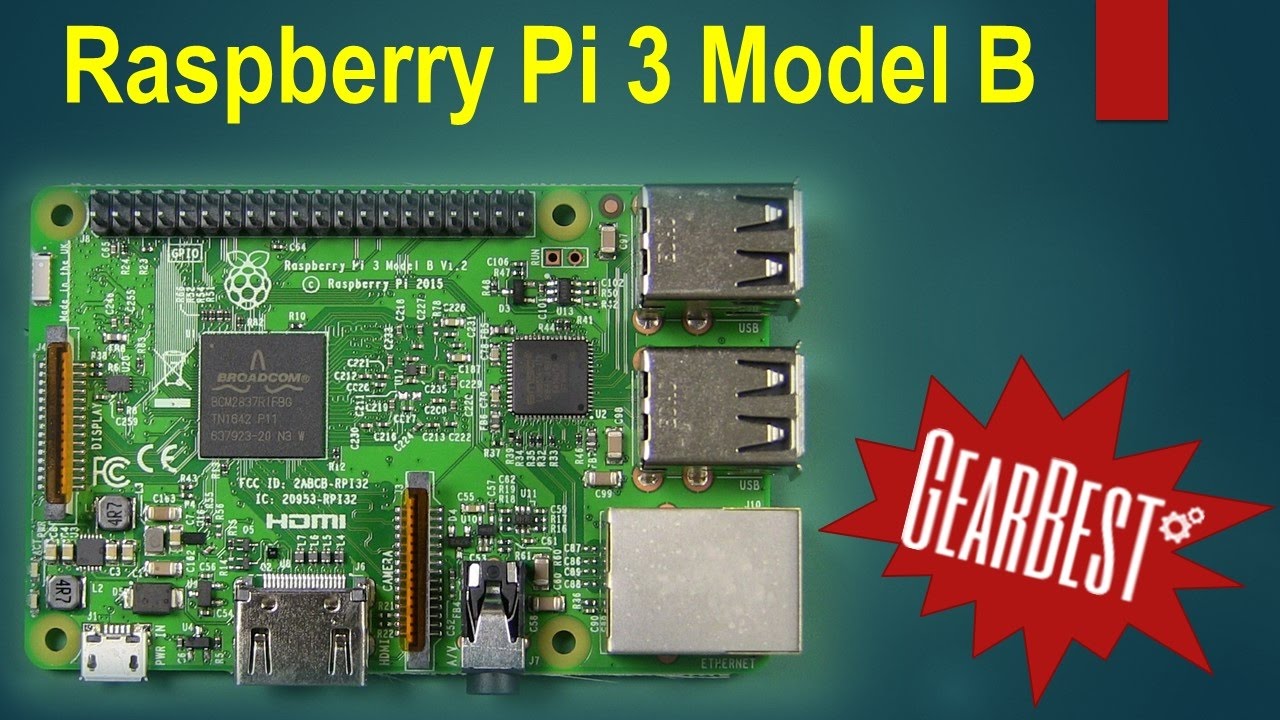 Raspberry Pi 3 Model B From Gearbest Part 1 Youtube