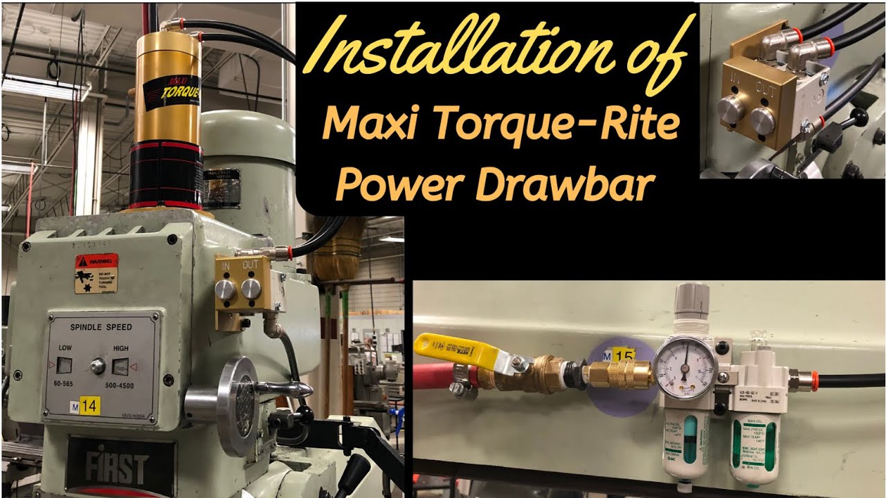 Power Draw Bar Bridgeport And First Youtube
