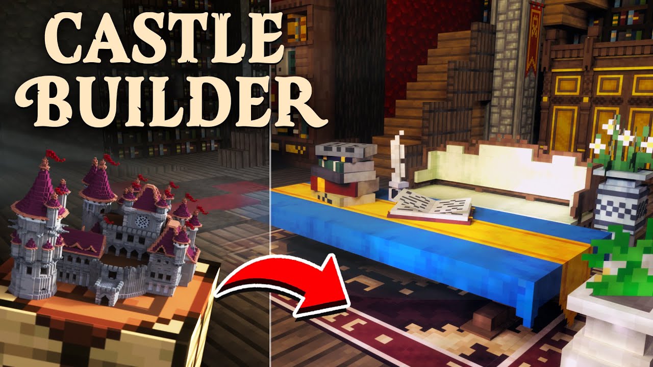 Castle Builder Minecraft Map Trailer Youtube