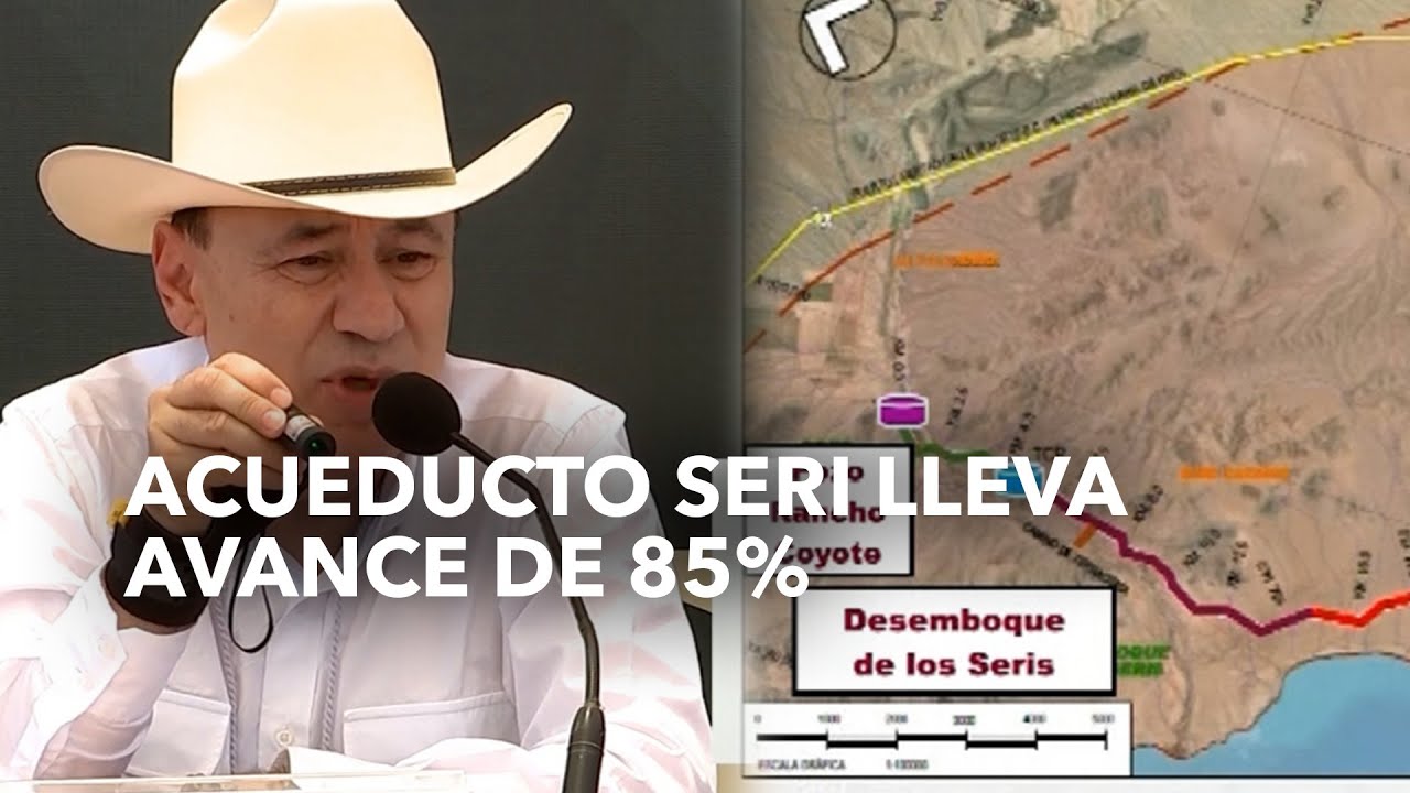 Acueducto Seri Lleva Avance De 85 Youtube