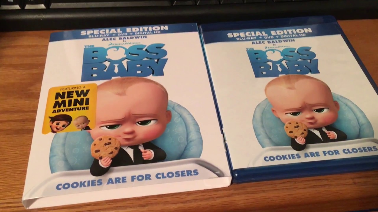 The Boss Baby Blu Ray Unboxing Youtube