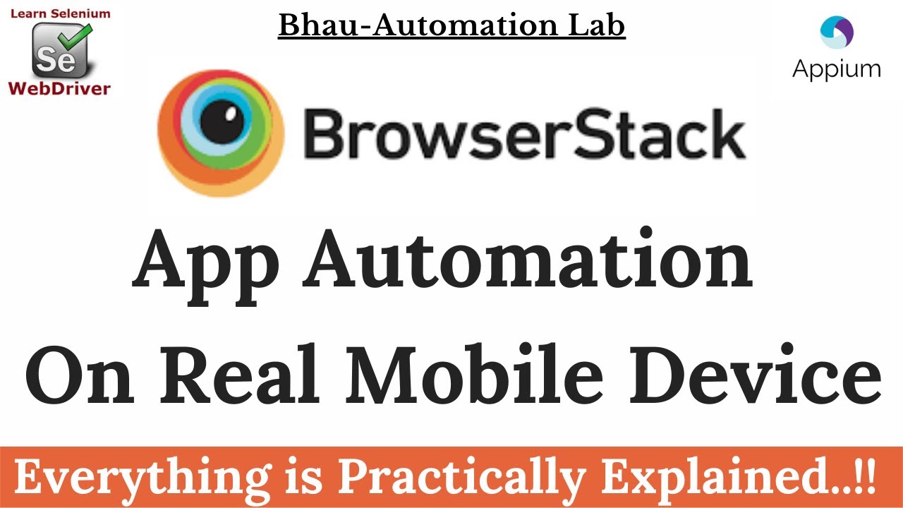 Browserstack App Automation Testing On Real Mobile Device Test