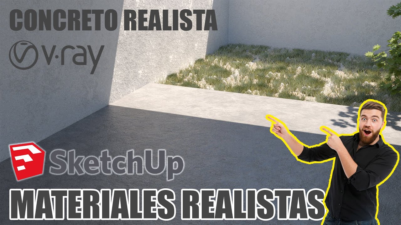 Tips Vray Sketchup Concreto Realista Mejora Tus Renders Yu Taller De