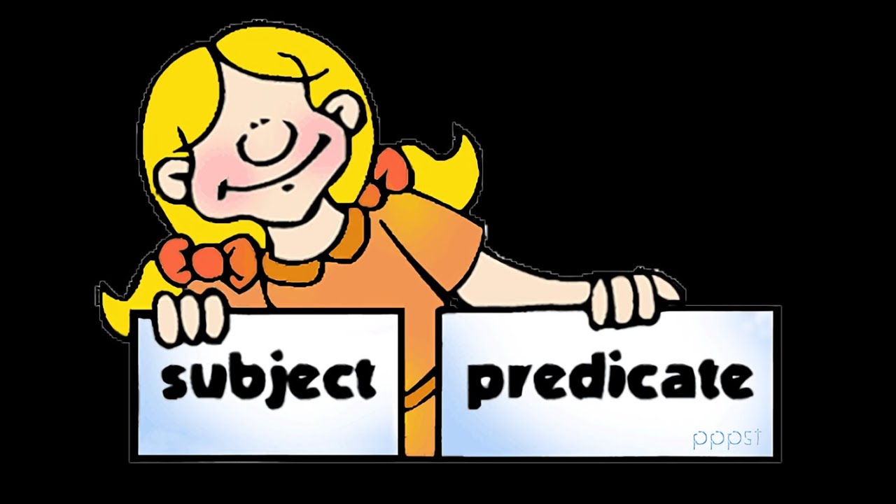 Subject And Predicate Grammar English Youtube