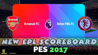 Pes 2017 Updated Epl Scoreboard 2024 Baron Pes Mods Mp3 Music & Mp4 ...