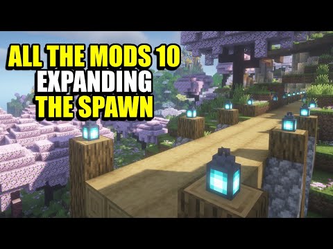 Expanding The Spawn All The Mods 10 Community Server Youtube