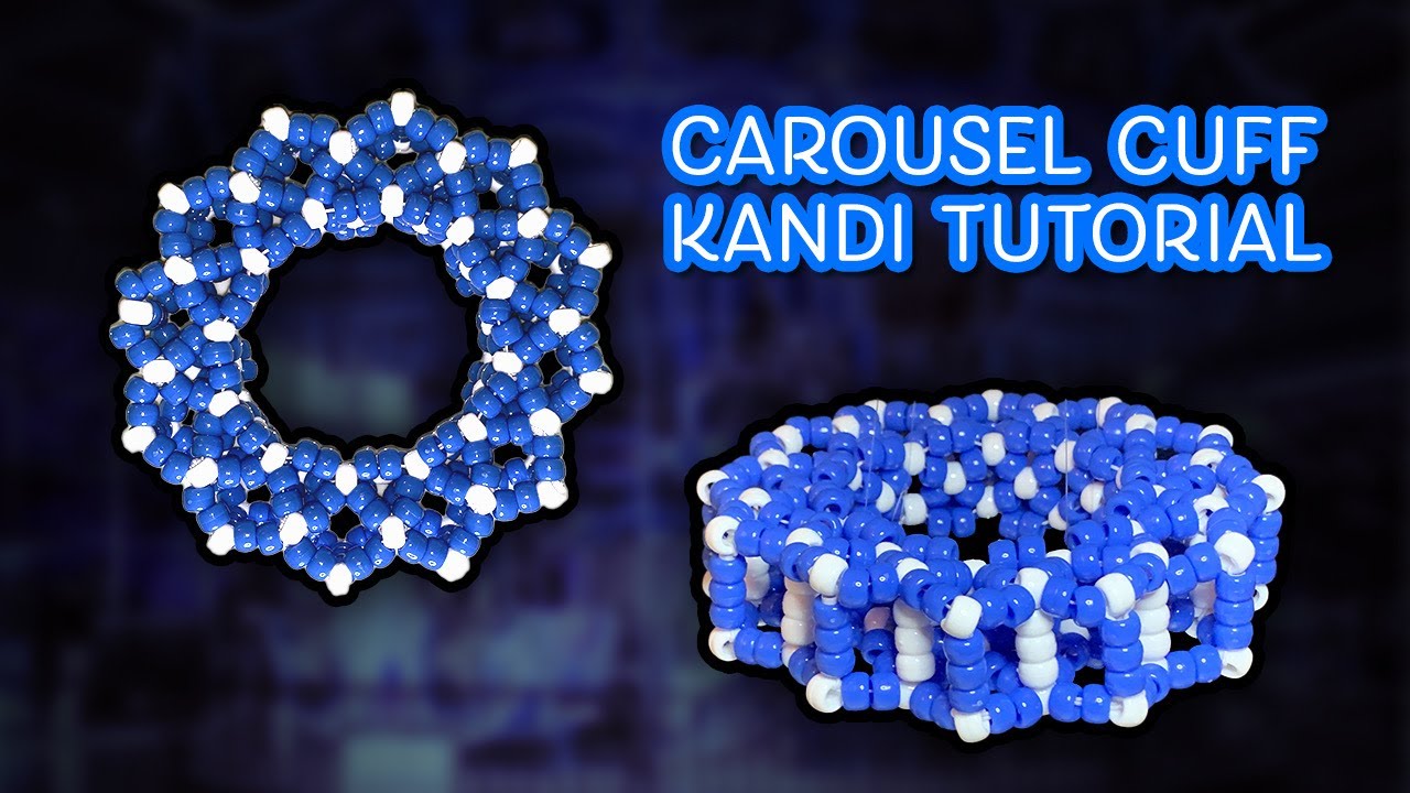 Carousel Cuff Intermediate Kandi Tutorial Youtube
