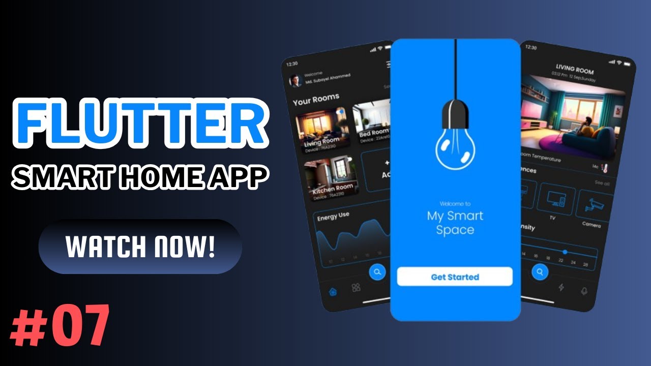 Build Complete Flutter Smart Home App Mqtt With Flutter Part 1 Youtube
