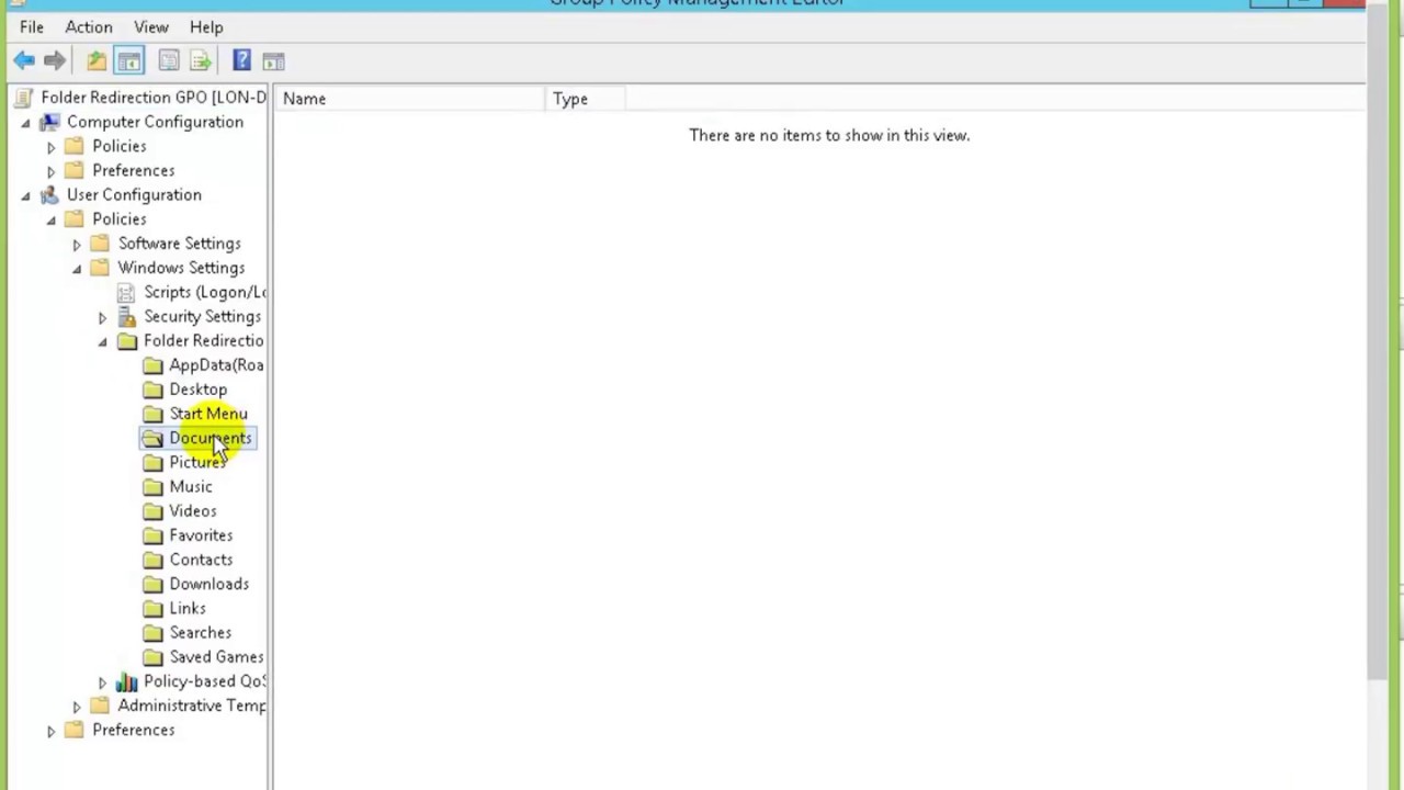 Create A Shared Folder To Store The Redirected Folders Windows Server
