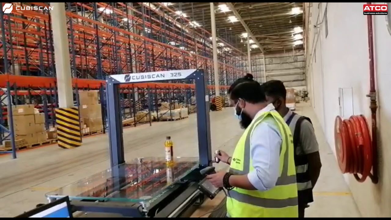 Cubiscan 325 Cubiscan Stationary Dimensioning Systems Youtube