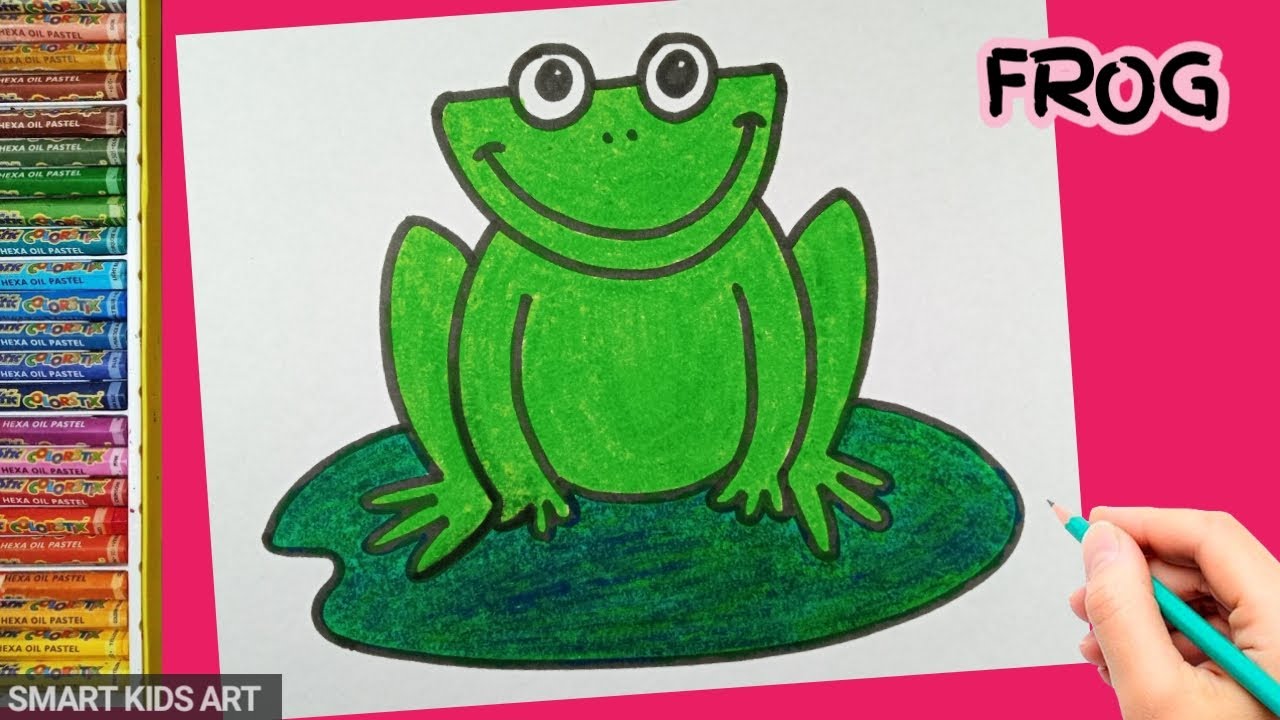 How To Draw A Toad Step By Step For Kids