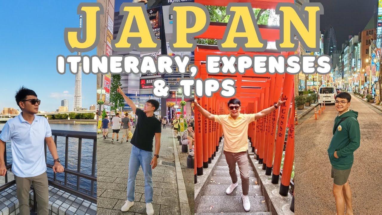 Japan Vlog Itinerary Budget Expenses Tips Youtube