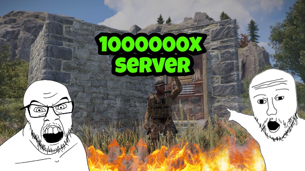 Insane 1000000x Rust Server Youtube