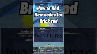 New Brick Rod Codes Update Roblox Fisch Robloxfisch Gamejampro Mp3 ...