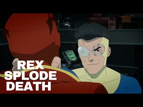 Rex Splode Final Dance Death Scene Invincible 03x07 Clip Youtube