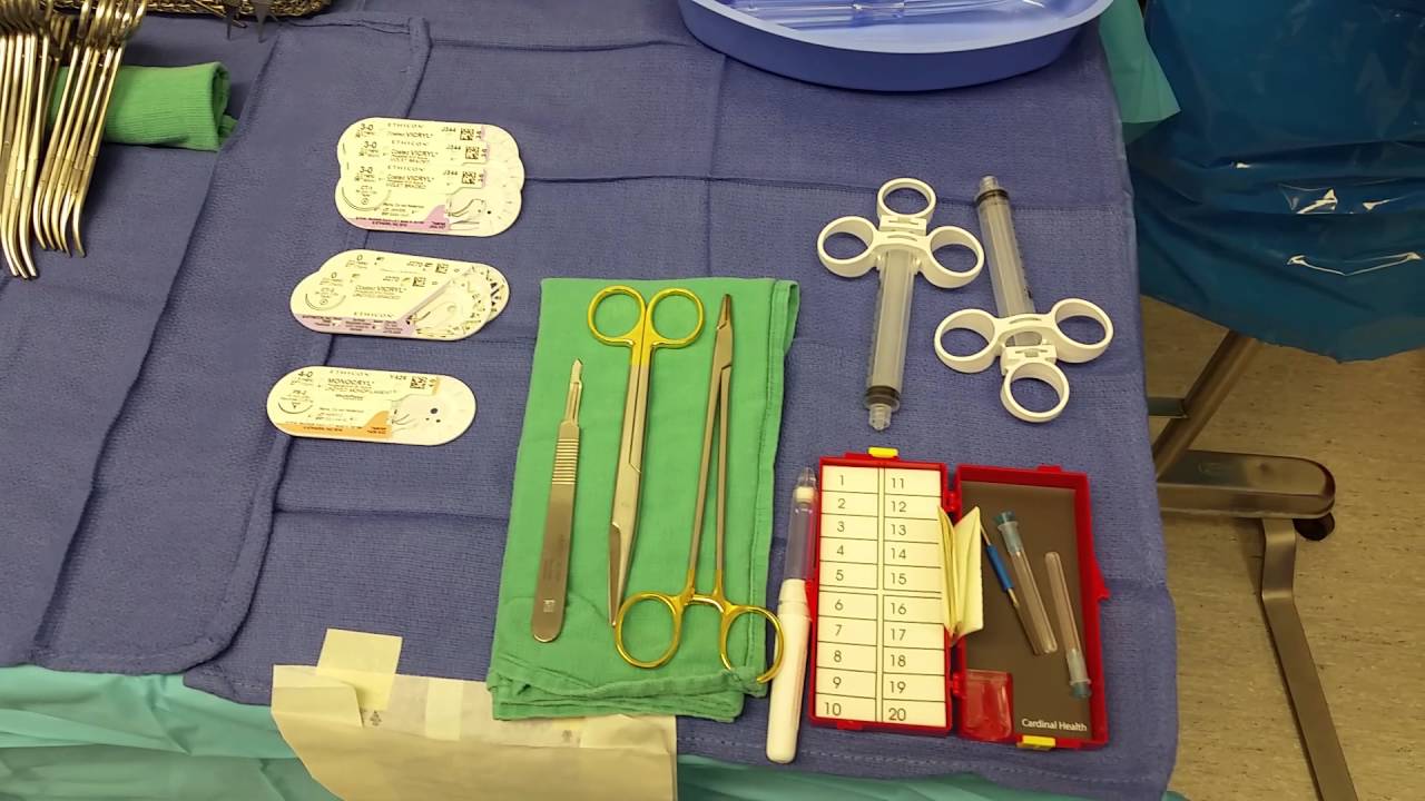 Basic Set Up Inguinal Hernia Youtube