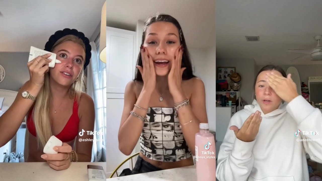 Grwm Tiktok Compilation Youtube