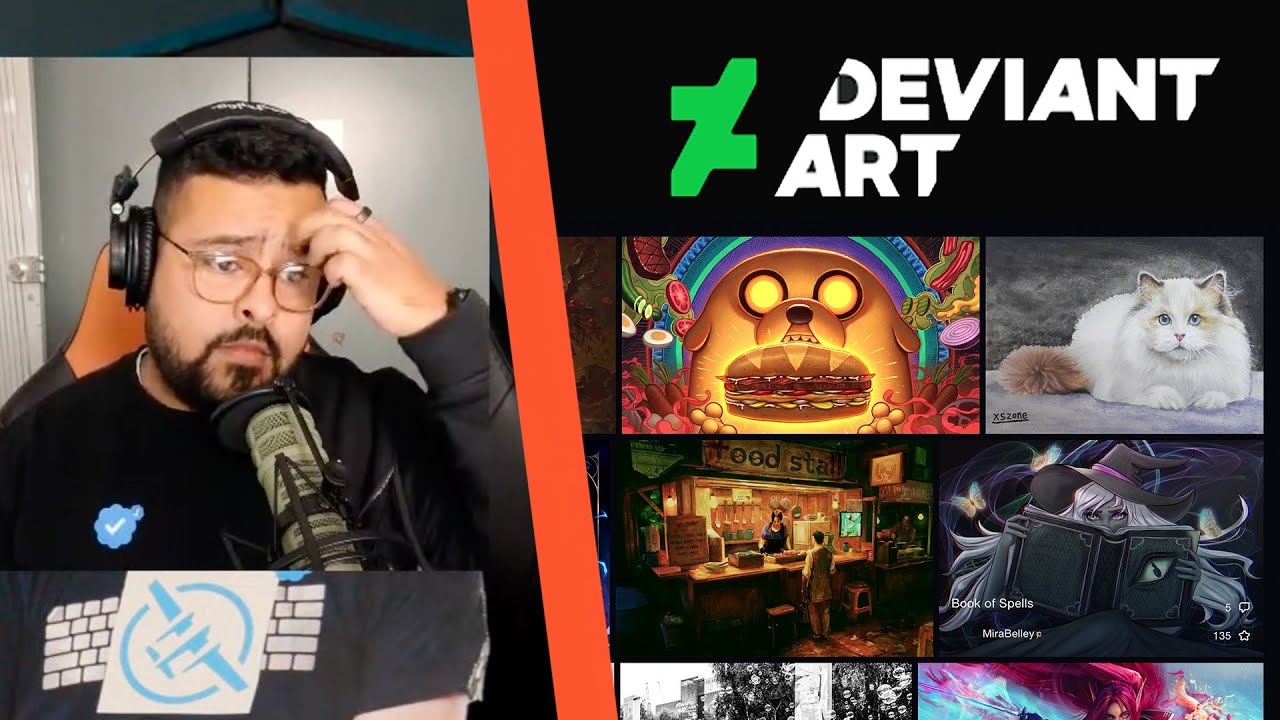 Deviantart Is Using Ai To Copy Your Work Youtube