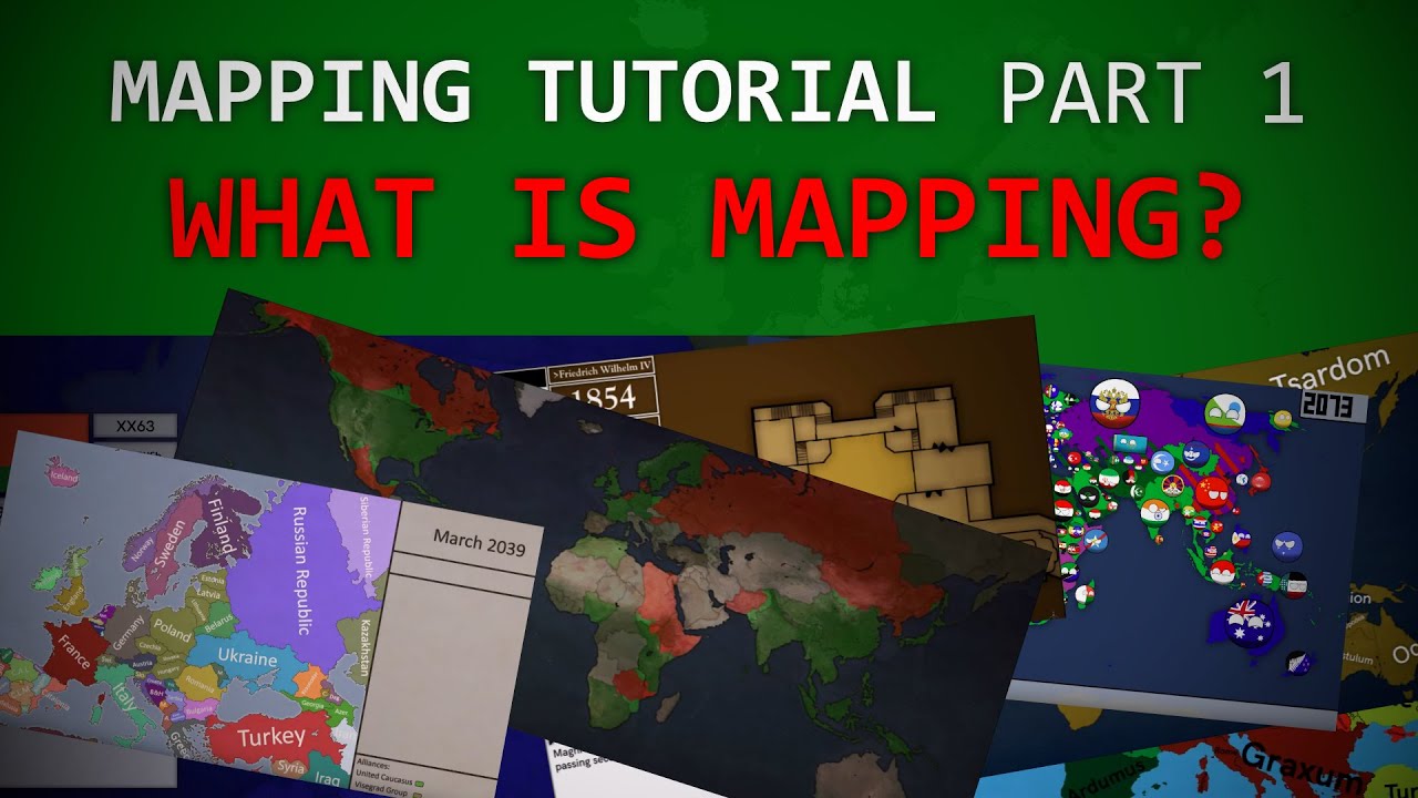 What Is Mapping Mapping Tutorial Part 1 Youtube
