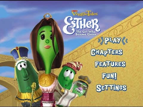 Veggietales Esther The Girl Who Became Queen Menu Walkthrough Youtube