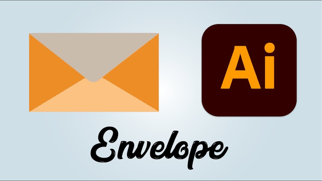 How To Create Envelope In Adobe Illustrator Youtube