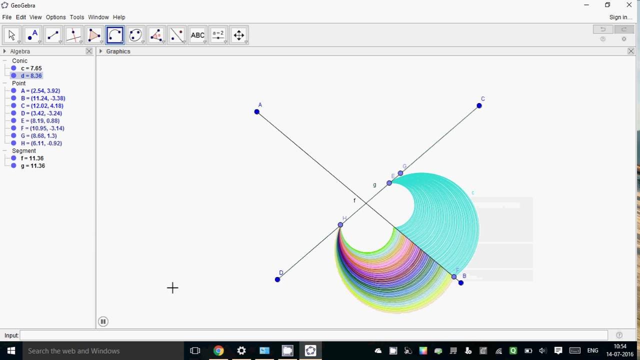 Geogebra Cycle Animation