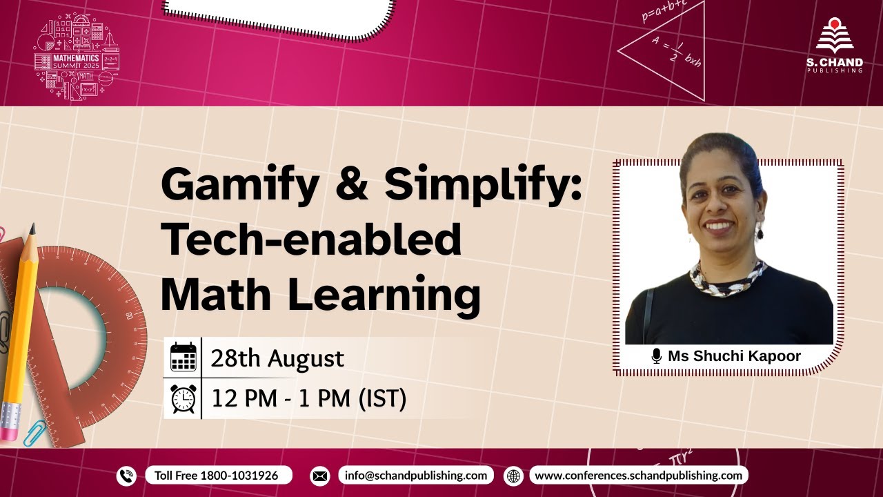 Gamify Simplify Tech Enabled Math Learning Math Summit 2025 S