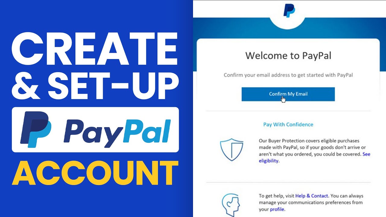 How To Create Set Up A Paypal Account 2026 Tutorial For Beginners