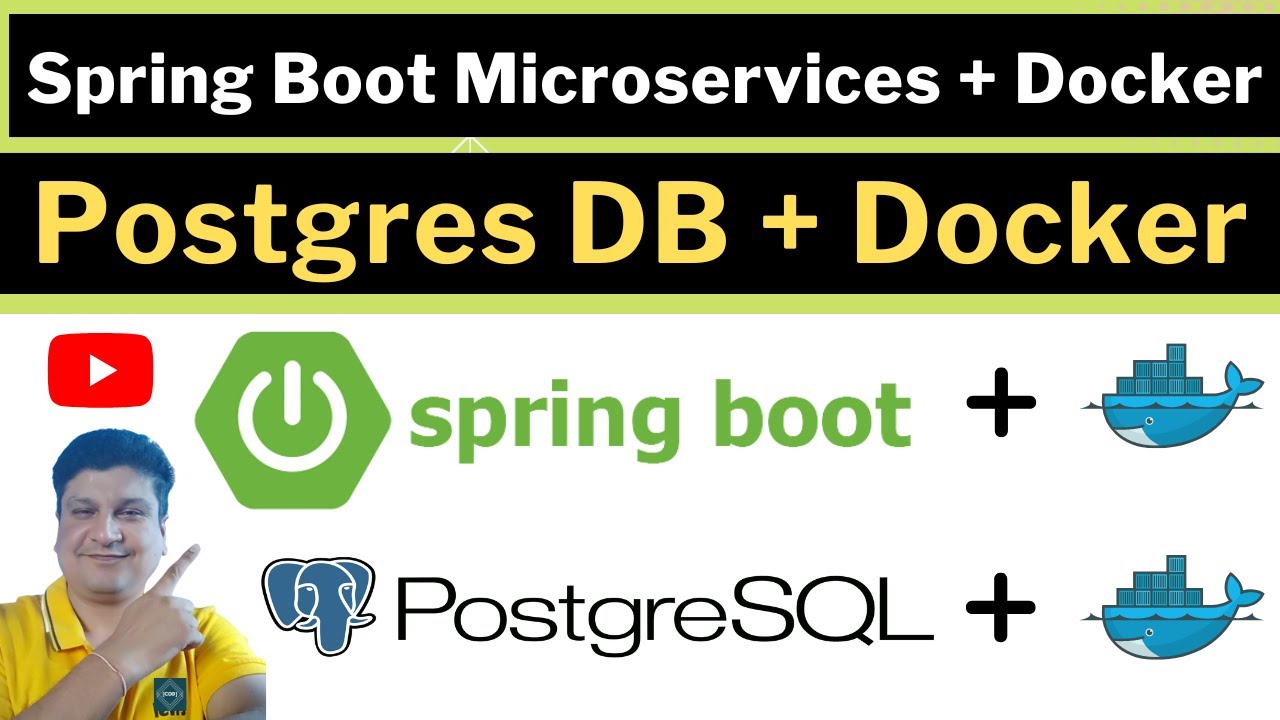 Spring Boot Microservice In Docker Container With Postgres Database In