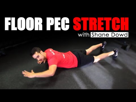 Floor Pec Stretch Youtube