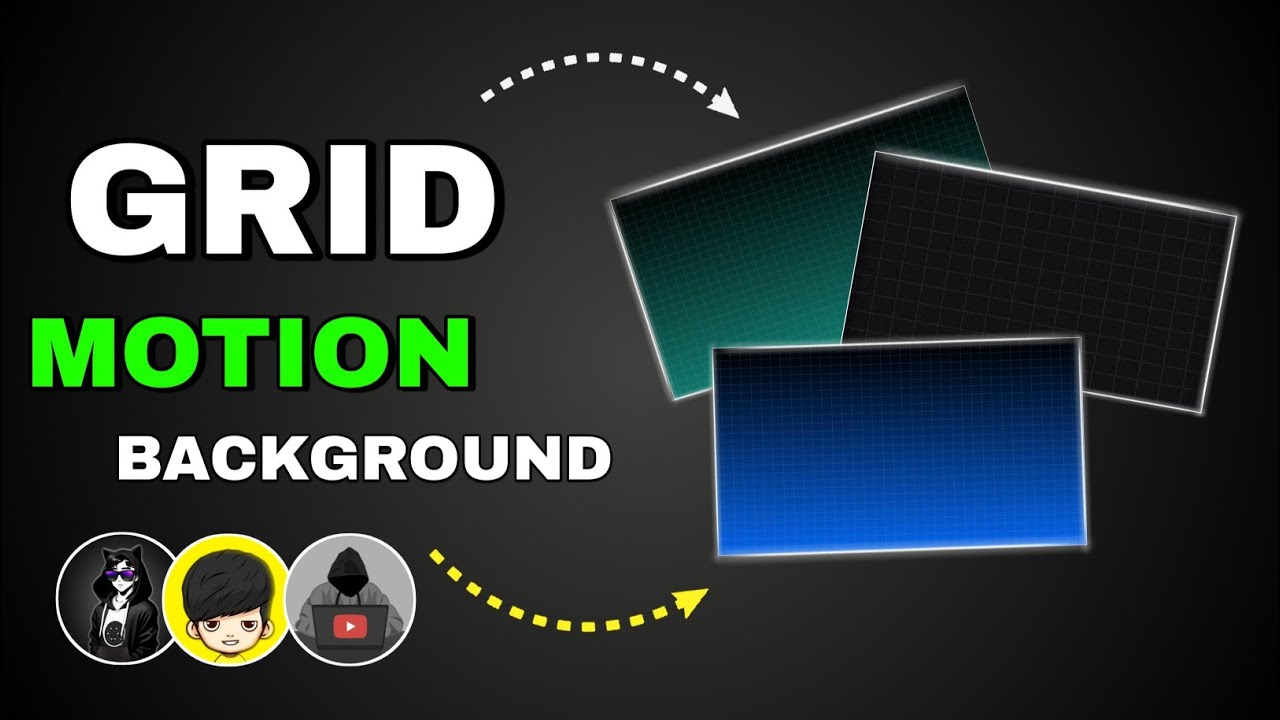 Grid Motion Background Motion Backgrounds Full Pack Free Youtube