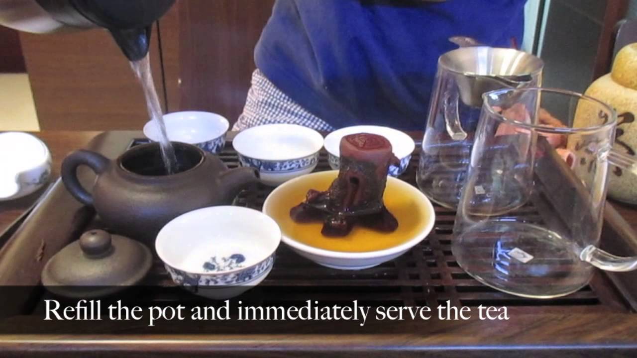 How To Correctly Make Chinese Tea Youtube